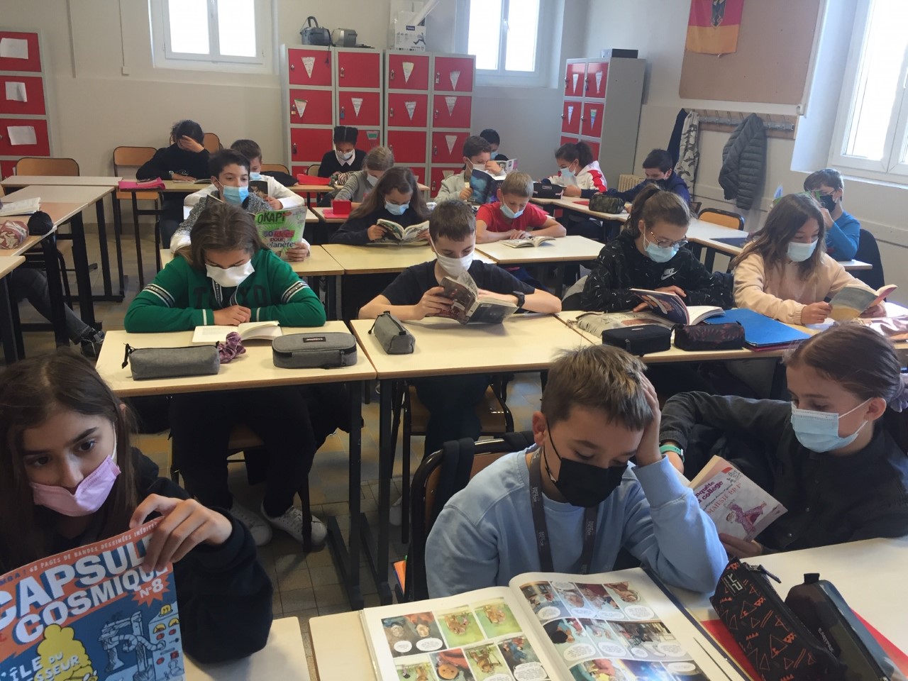 Le quart d'heure lecture des collégiens : un moment à soi ...